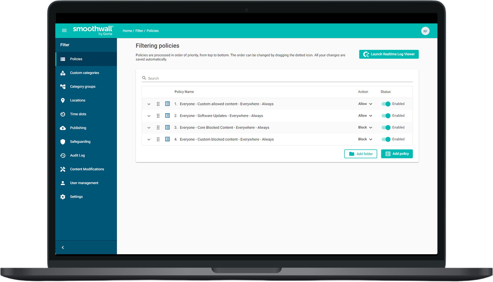 Cloud Filter Real Time Content Aware Web Filtering Smoothwall
